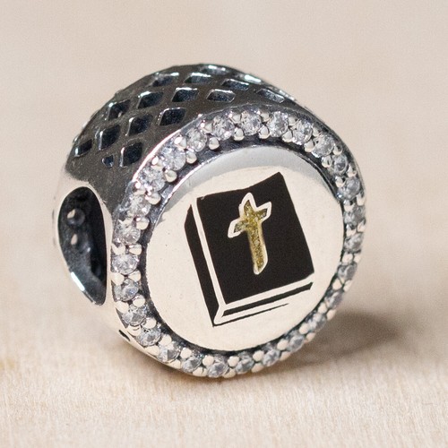 New Authentic Pandora Charm Power of Prayer Bead 792016CZ_48 W Tag ...