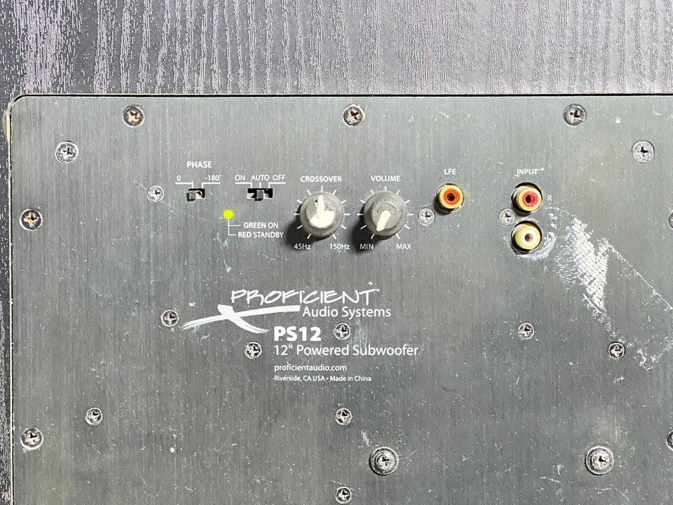 Proficient Audio PS12 12" Powered Sub #17424 (One)THS | eBay