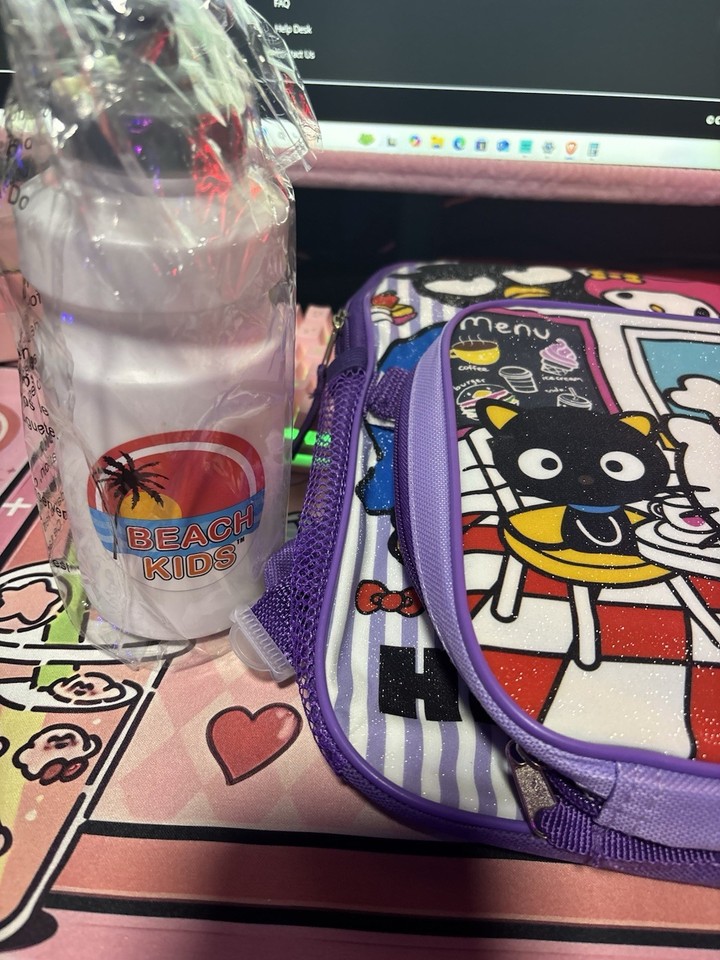 Sanrio Backpack with Lunch Box Set Hello Kitty My Melody Chococat Bag ...