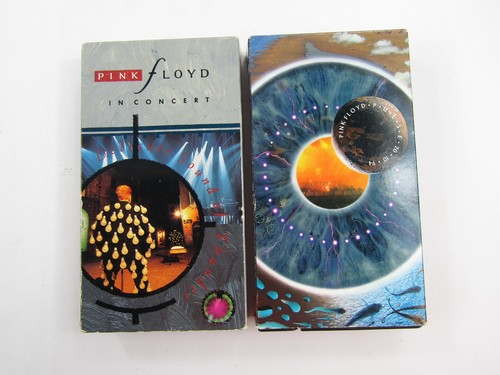 Pink Floyd Pulse & Pink Floyd in Concert Delicate Sound of Thunder VHS ...