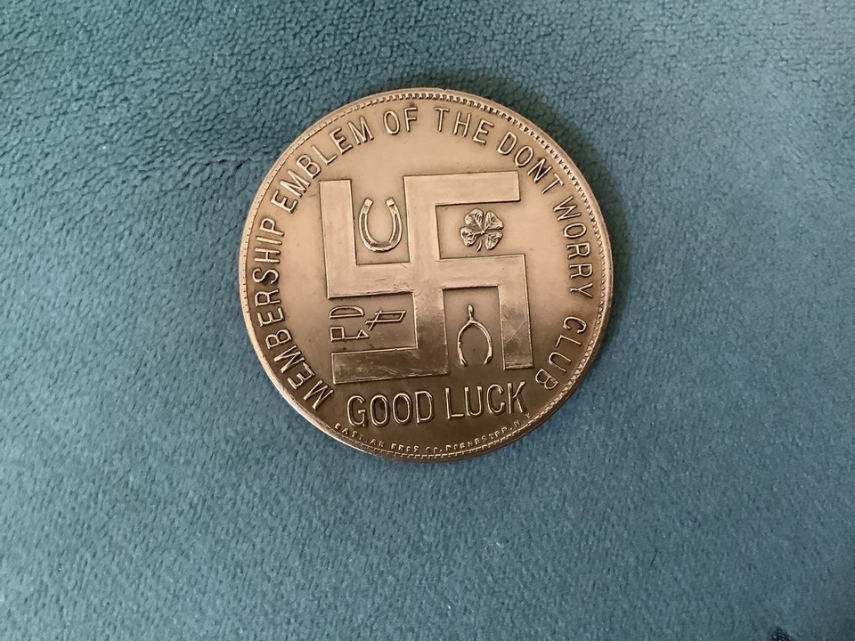 1920s Worcester Iodized Salt “Don’t Worry Club” Good Luck Token | eBay
