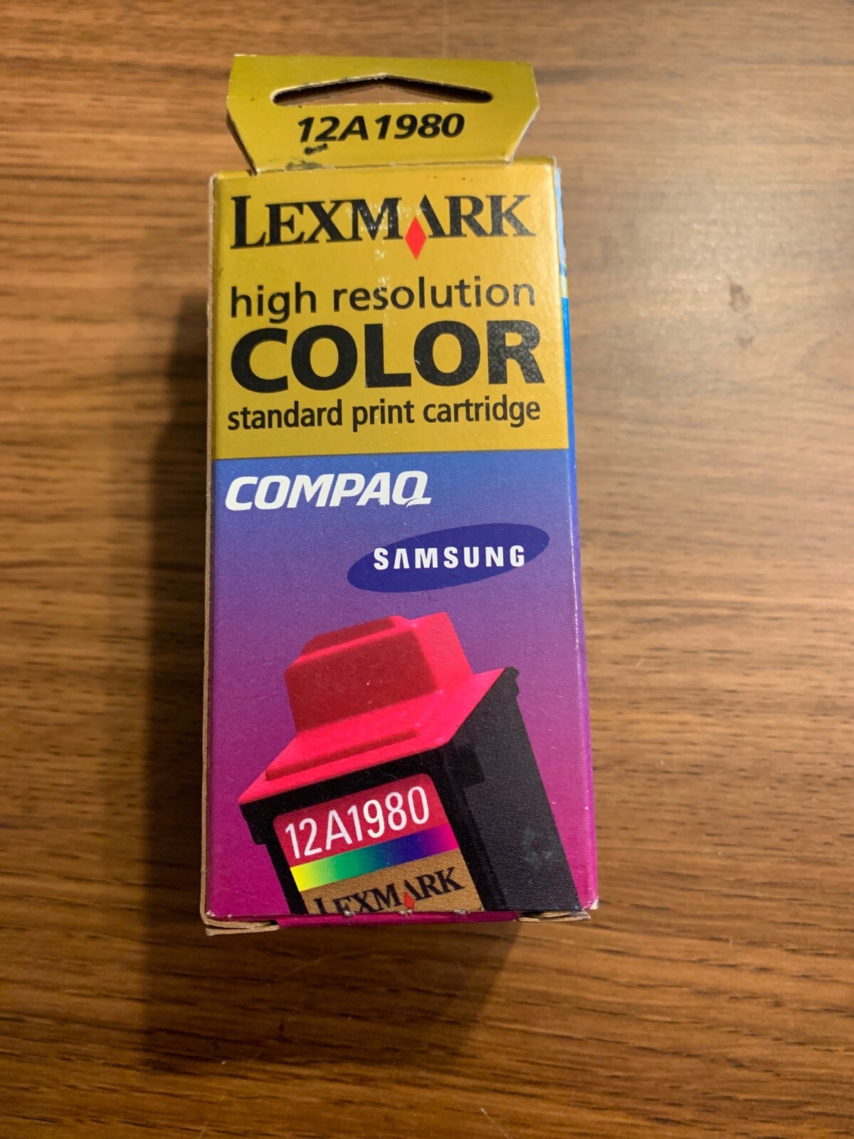 12A1980 Genuine Lexmark Color Ink Jetprinter 3200 5000 7000 Optra Color ...