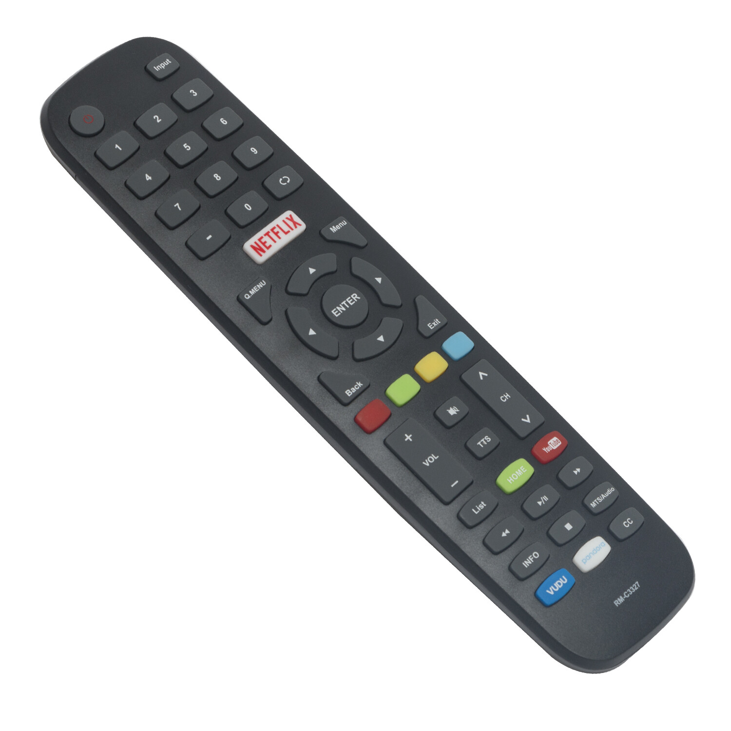 RM-C3327 Replace Remote for JVC Smart TV LT-49E770 LT-55E770 LT49E770 ...