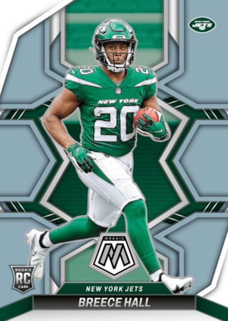 2022 Mosaic Breece Hall Rookie RC NFL Blitz Digital Card | eBay