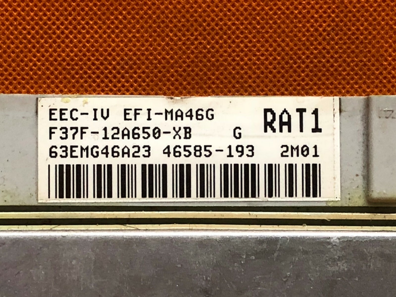 REBUILT PLUG & PLAY 93 94 Ranger 4.0 AT ECU ECM PCM MODULE F37F-12A650 ...