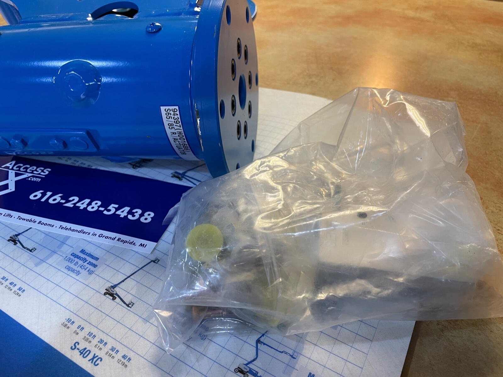 Genie 77874 77874GT - (genuine Oem) Genie Basket Rotator Assembly for ...