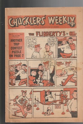 VINTAGE , CHUCKLERS' WEEKLY MAGAZINE , MAY 25 , 1956 | eBay