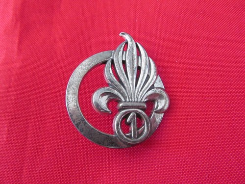INSIGNE DE BERET 1 ER REC CAVALERIE LEGION ETRANGERE J BALME SAUMUR | eBay