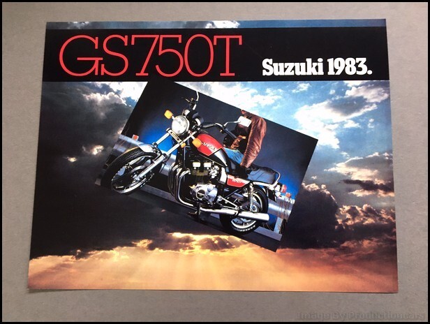 1983 Suzuki GS750T Bike Motorcycle 1-page Sales Brochure Spec Sheet | eBay