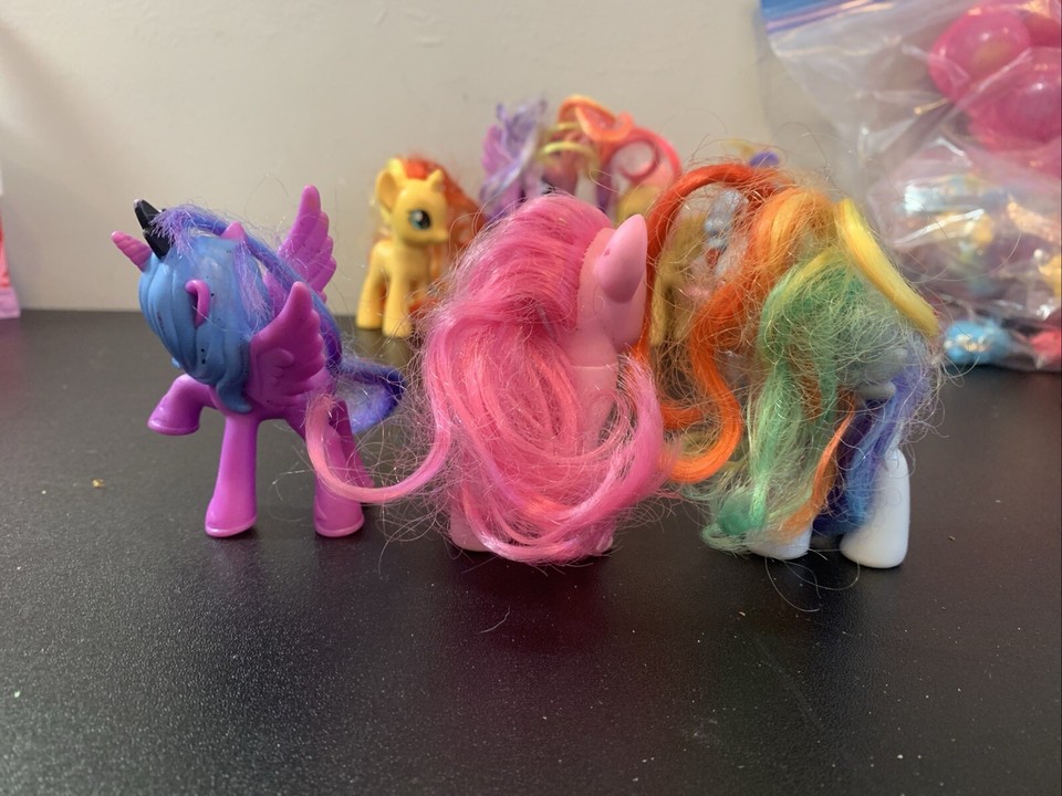 My Little Pony MLP Toys Lot Collection Action Figure 22 Pc Used | eBay