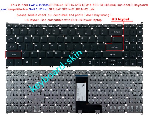 New for Acer Swift 3 SF315-41G SF315-51G SF315-52G SF315-54G series US ...