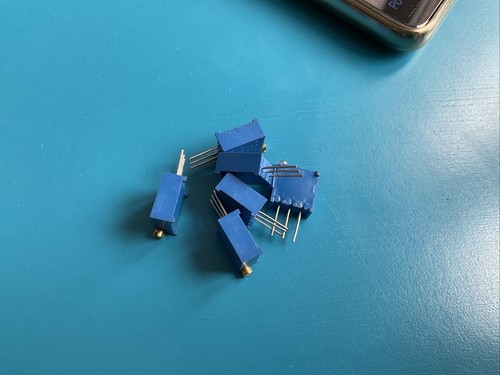 10pcs Potentiomètre 1k Trimmer 25 tours turns Bochen 3296 1kOhm Bourns ...