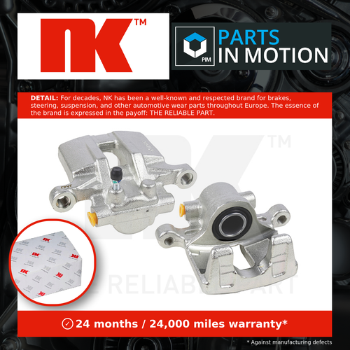 Brake Caliper fits MITSUBISHI ASX GA 1.8 Rear Right 2010 on NK 4605A264 ...