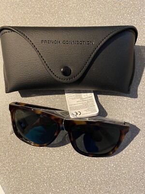 Mens French Connection Tortoiseshell Sunglasses -New with tags, case ...