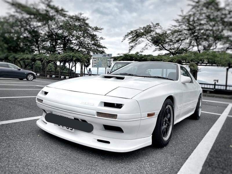Lsports style Mazda RX7 RX-7 FC FC3S Kouki for JDM front chin bumper ...