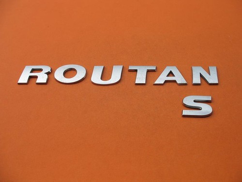 09 10 11 12 13 14 VW ROUTAN S REAR TAIL GATE LID CHROME EMBLEM LOGO ...