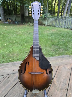 Vintage SOLID WOOD Stradolin Mandolin 1940s STRAD-O-LIN VINTAGE ...