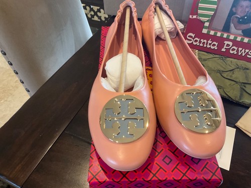 TORY BURCH Claire Ballet flats in sweet tooth,Size 10.5,MSRP$248, BNIB ...