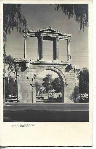 1951 GREECE ATHENS ADRIAN DOOR REAL PHOTOCARD COVER | eBay
