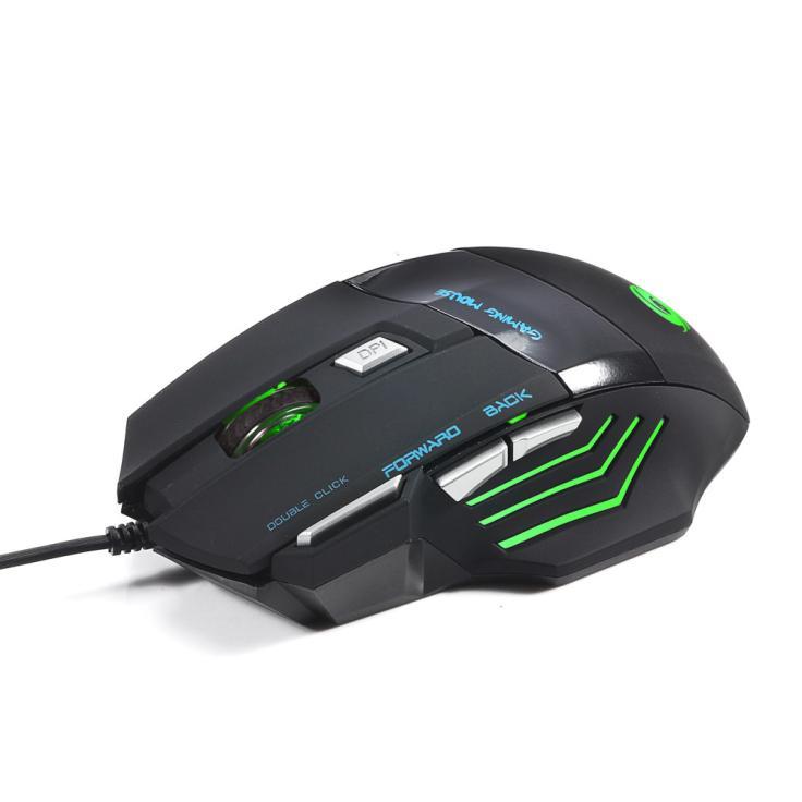 5500 DPI 7D LED Optical USB Wired PRO Game Mouse Mice For PC Laptop ...