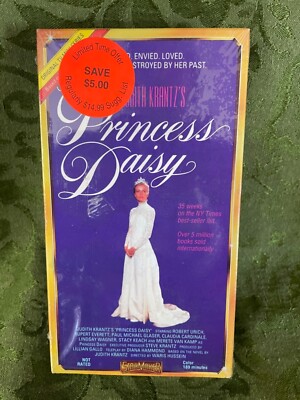 New Sealed Princess Daisy VHS Judith Krantz Robert Urich Rupert Everett ...
