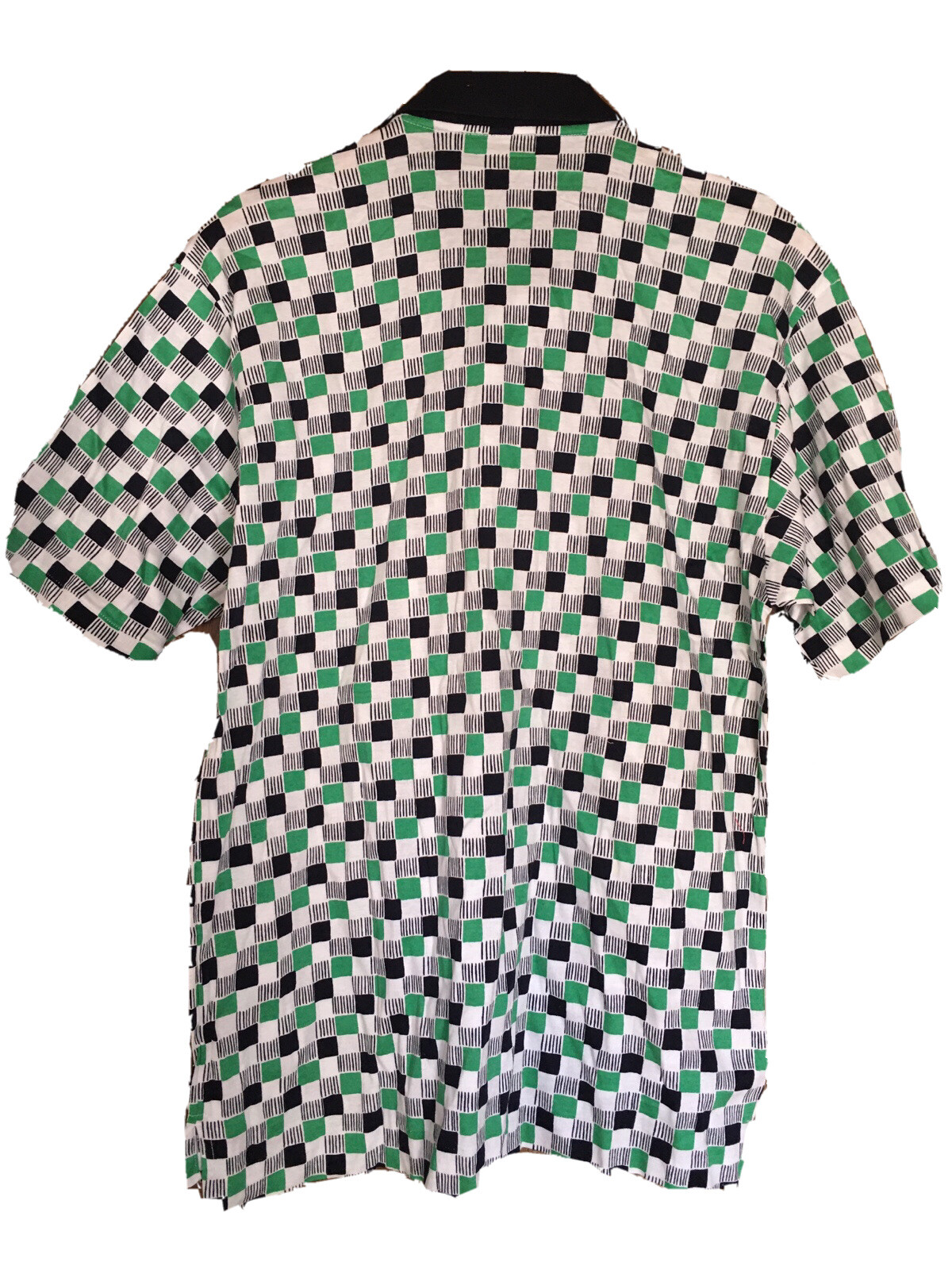 Golf Polo Shirt Green Black Checkered Men's L Arnold Palmer. | eBay