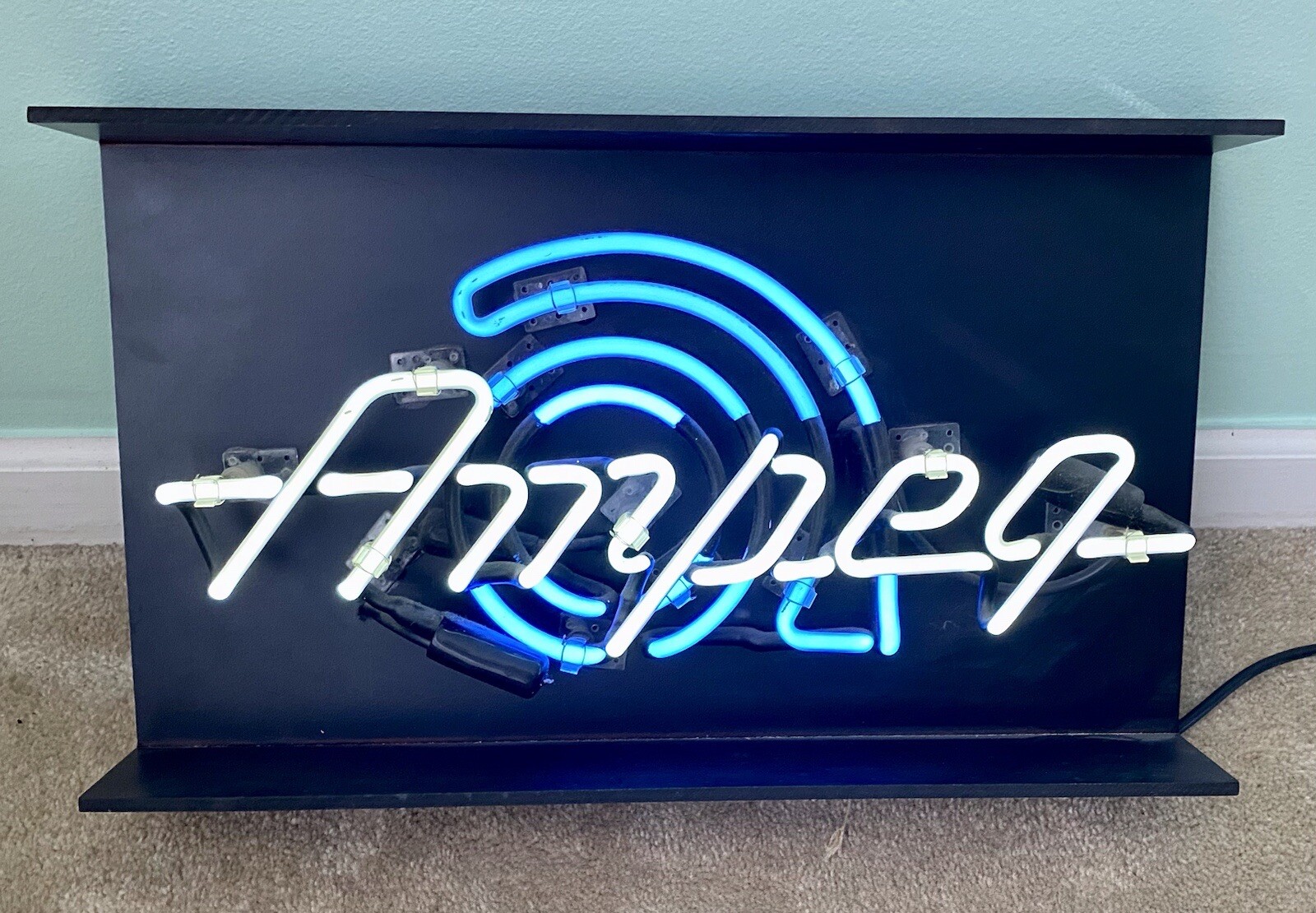AMPEG GUITAR AMP NEON SIGN | eBay