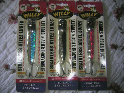 NEW Three (3) Willy Spoons made in Canada –Assorted Colors & Vintage | eBay