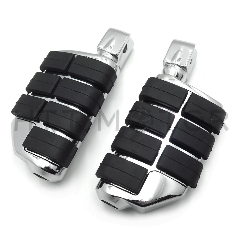 Chrome Dually Footpegs For Kawasaki rear Vulcan 1700 Classic 2000 ...
