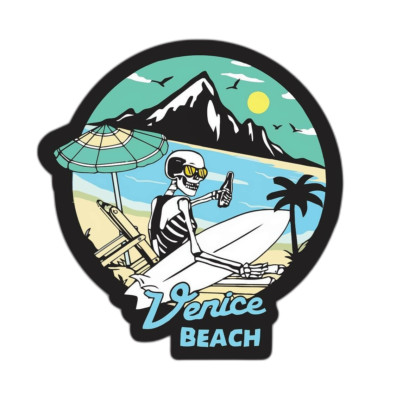 Venice Beach Sticker Decal | eBay