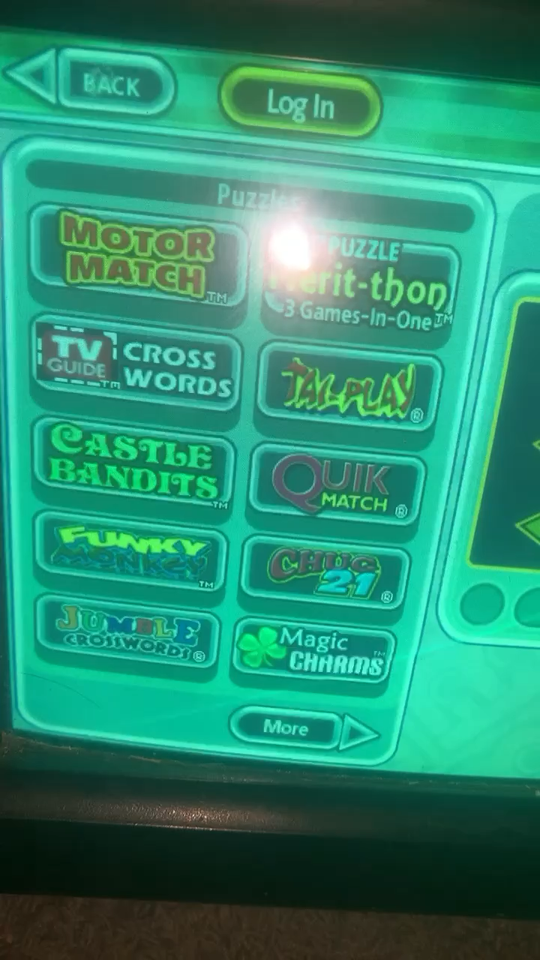 Megatouch Force Arcade Game - Collectible Countertop Touchscreen ...