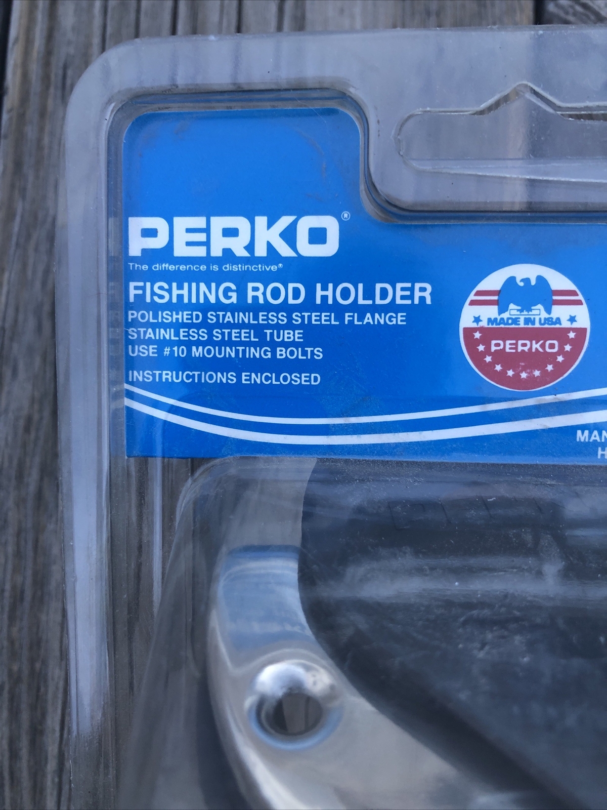 Perko 0452DPSTS 452 Flush Mount Fishing Rod Holder SS 452-DP-STS | eBay