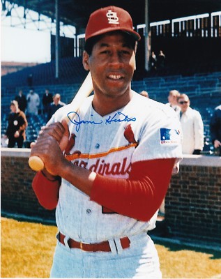 JIM HICKS ST. LOUIS CARDINALS ACTION SIGNED 8x10 | eBay