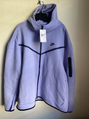 Nike Sportswear Tech Fleece Hoodie Light Thistle Purple CU4489-569 Men ...