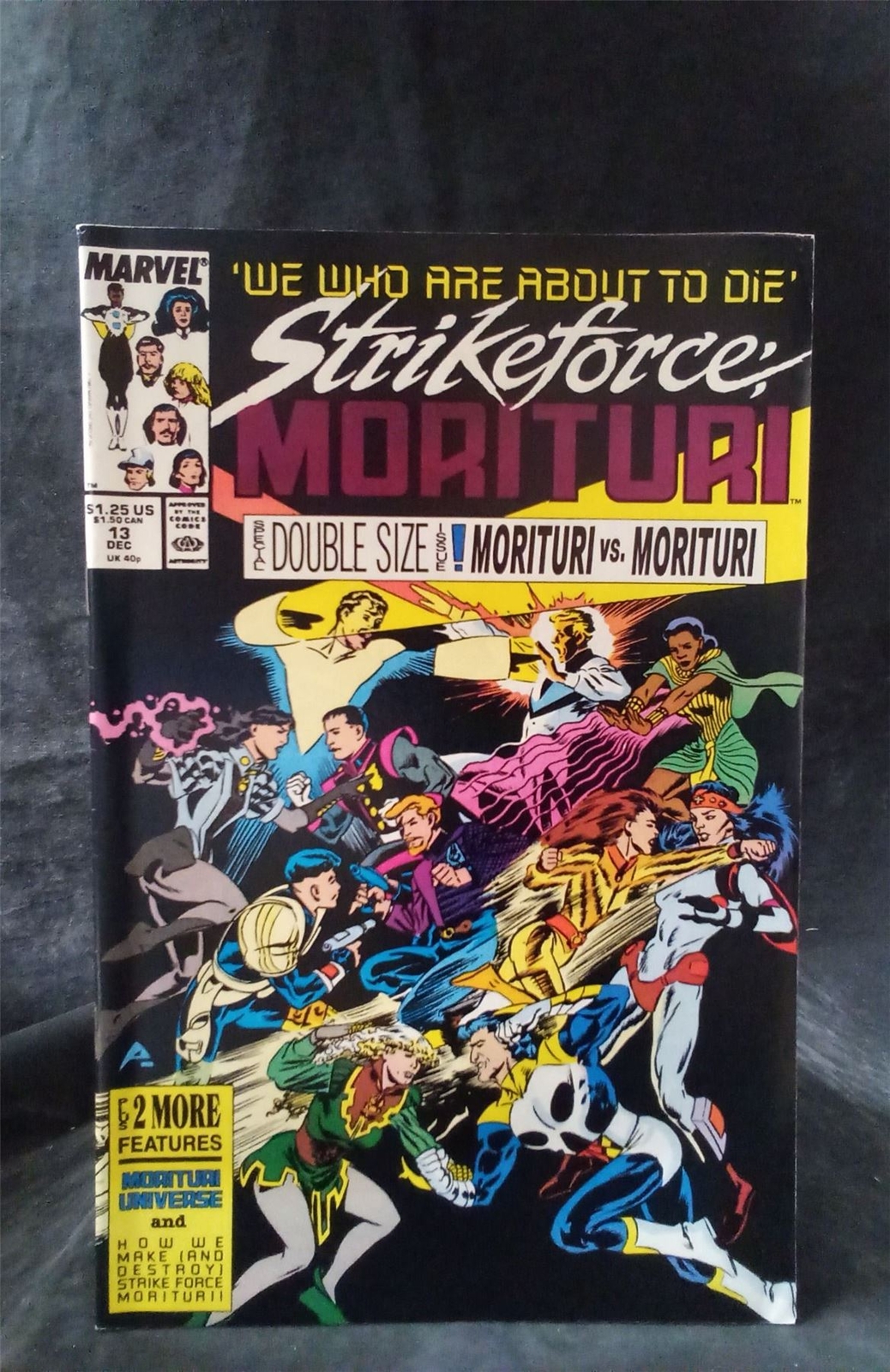 Strikeforce: Morituri #13 1987 Marvel Comics Comic Book b&b | eBay