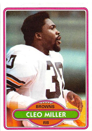 1980 Topps #354 Cleo Miller Browns NM-MT | eBay