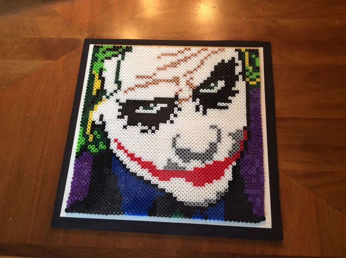 Small Perler Beads Joker Design Hama Beads Batman 2025