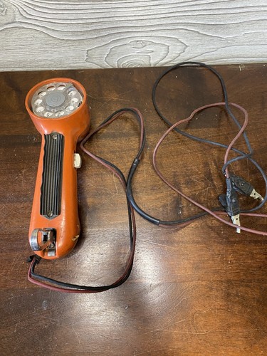 Vintage AT&T Phone Line Tester Orange Rotary Handset Lineman's Test | eBay