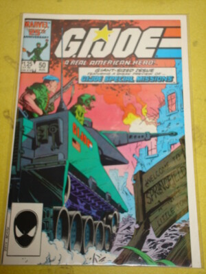 GI JOE #50 A REAL AMERICAN HERO MARVEL COMICS VOL1 AUGUST 1986 | eBay UK