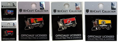 NHL Team Logo Zamboni Lapel Hat Collectors Pin | eBay