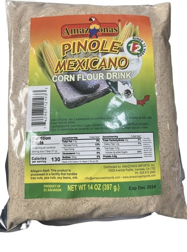 Pinole Mexicano (corn Flour Drink ) 14 Onzas 1 Pack | eBay