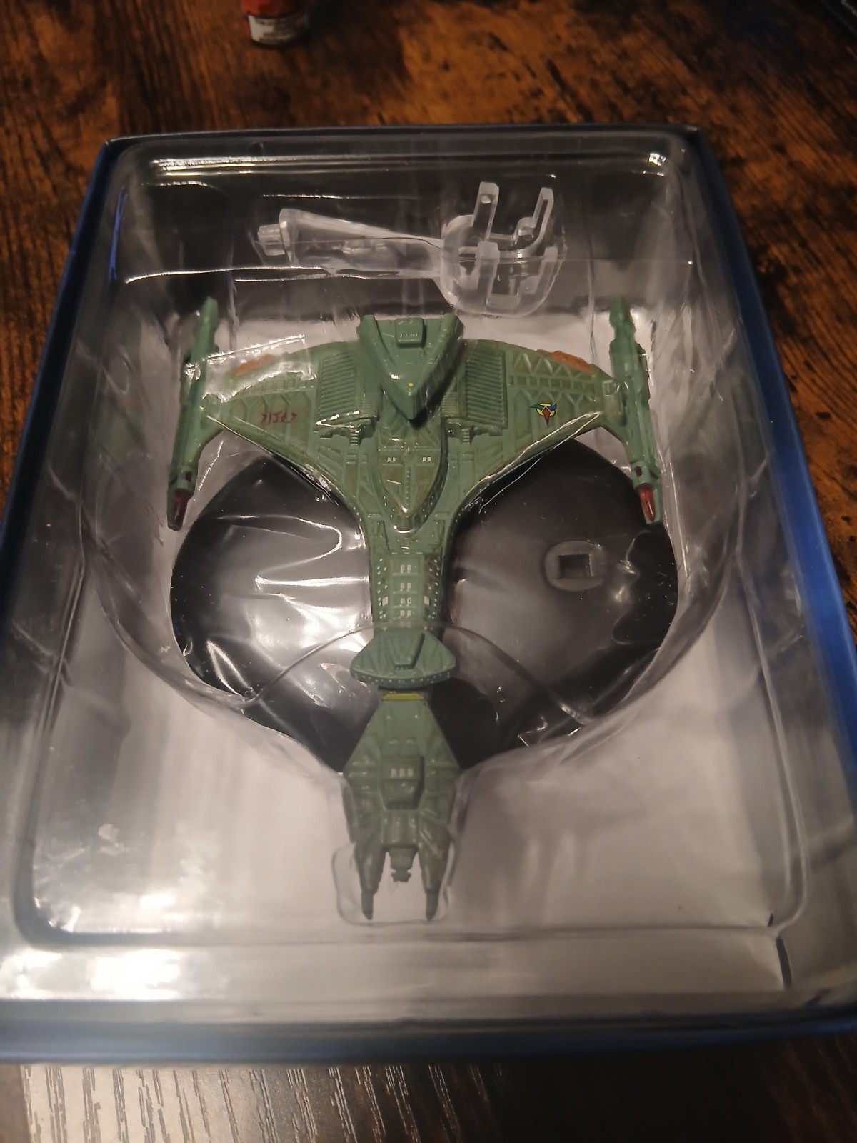 Star Trek Vor'Cha - Class Attack Cruiser - Eaglemoss Boxed New FREE ...