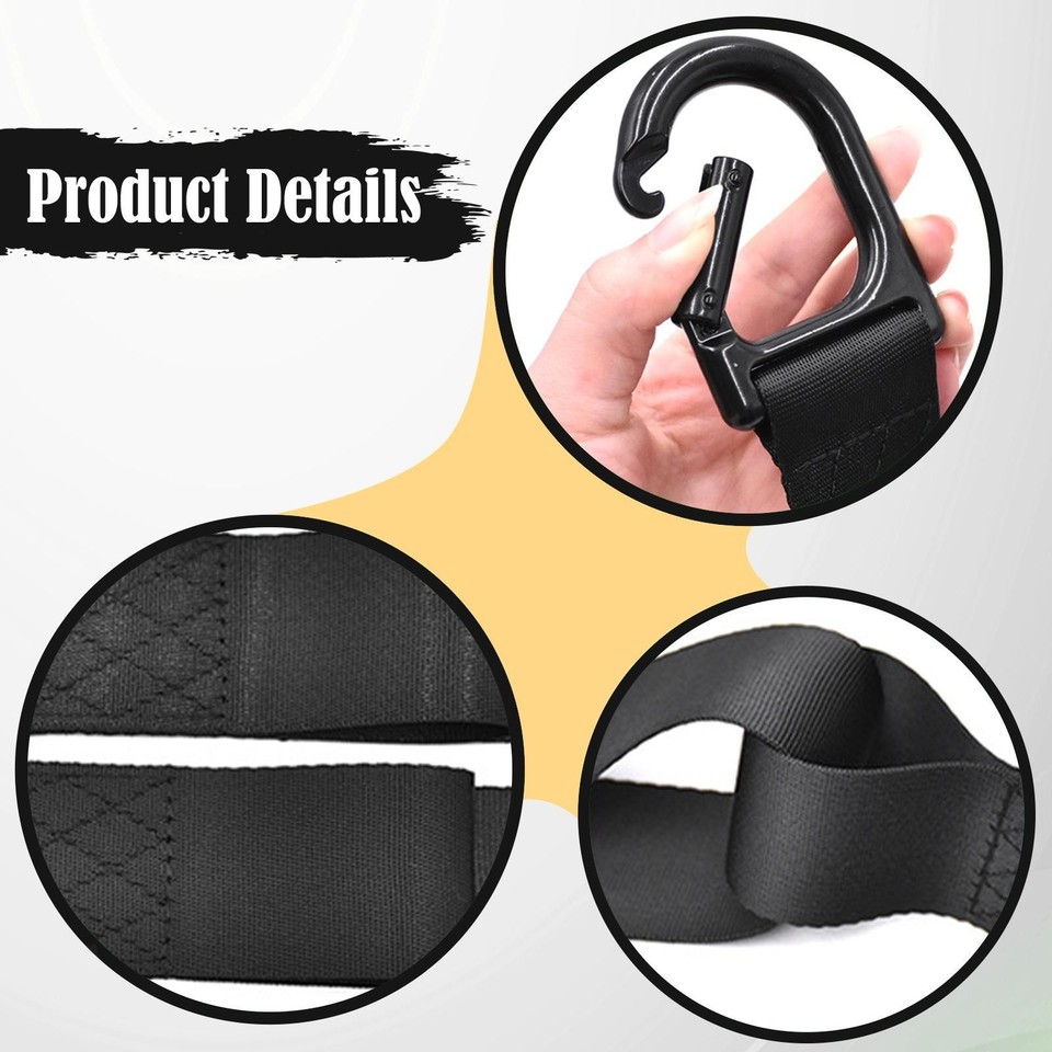 Snowmobile Tow Strap Sled Pulling Strap Towing Rope | eBay