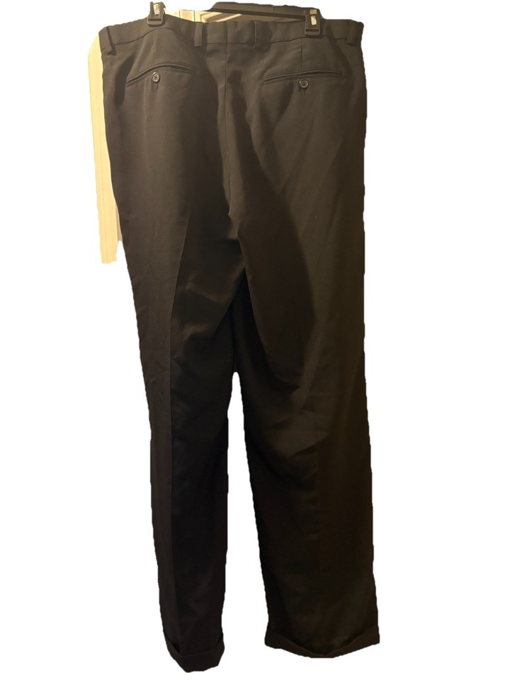 Perry Ellis Men’s Black Dress Pants 36x34 | eBay