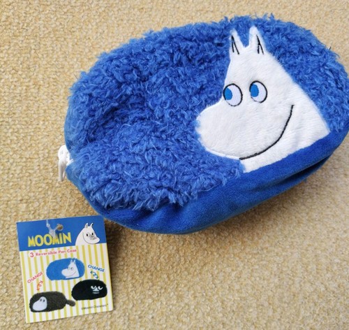 Unused 3 reversible pencil case with tag MOOMIN/Moomin Ancestor Stinky ...