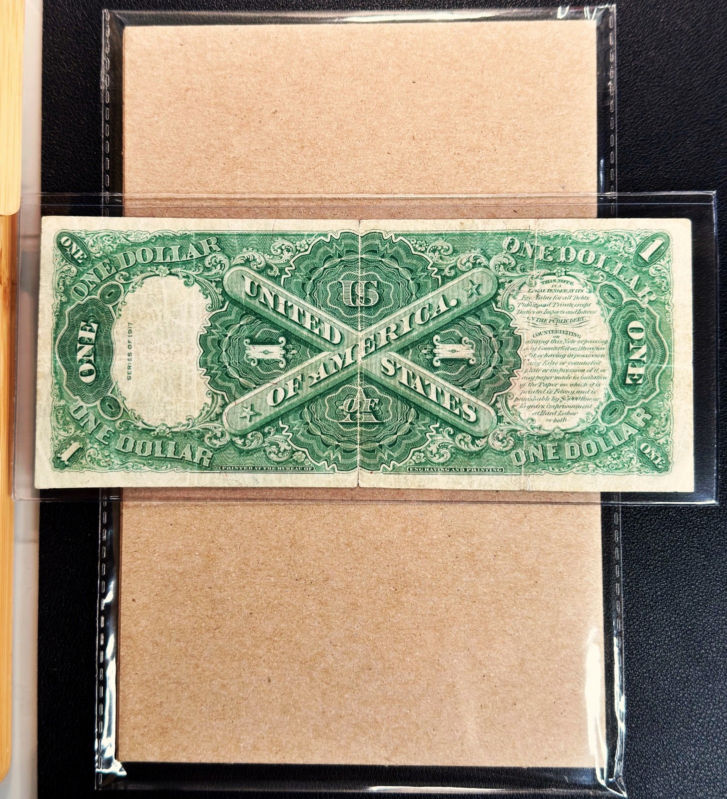 Fr. 36 1917 $1 Legal Tender "SAW HORSE" - VF Comment | eBay