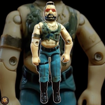 Vintage 1985 Funskool India GI Joe Ripper v1 Figure Dreadnok | eBay