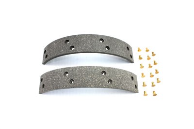 Rear Brake Shoe Lining with Rivets fits Harley Davidson | eBay