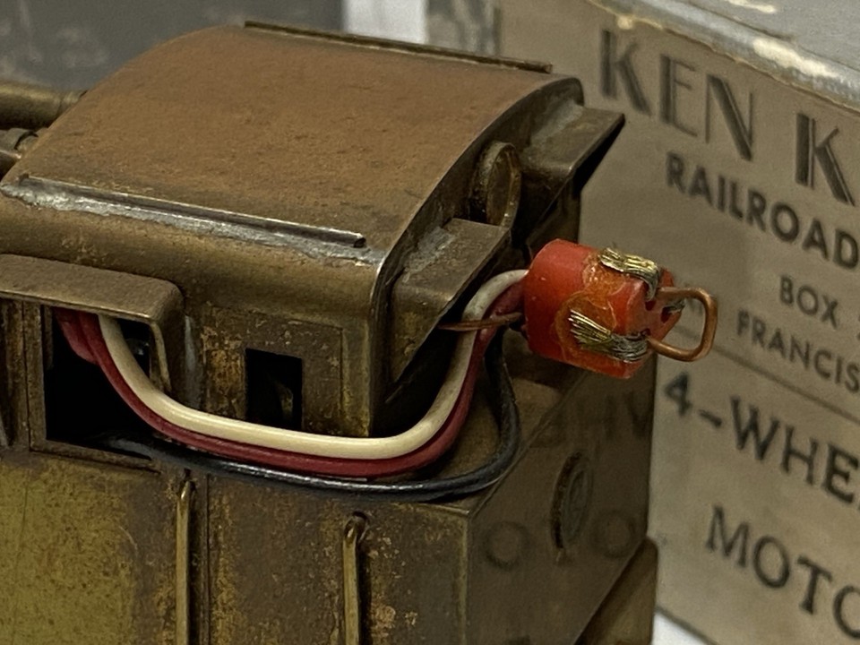 Ken Kidder Brass HO 4-Wheel Midget Diesel Front Motor Switcher #3 ...