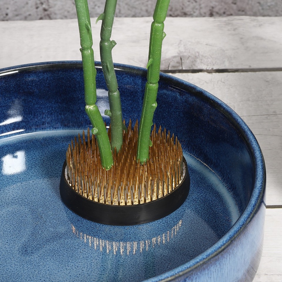 Flower Frogs Ikebana Kenzan Brass Floral Arranger Frogs Flower Fixed ...